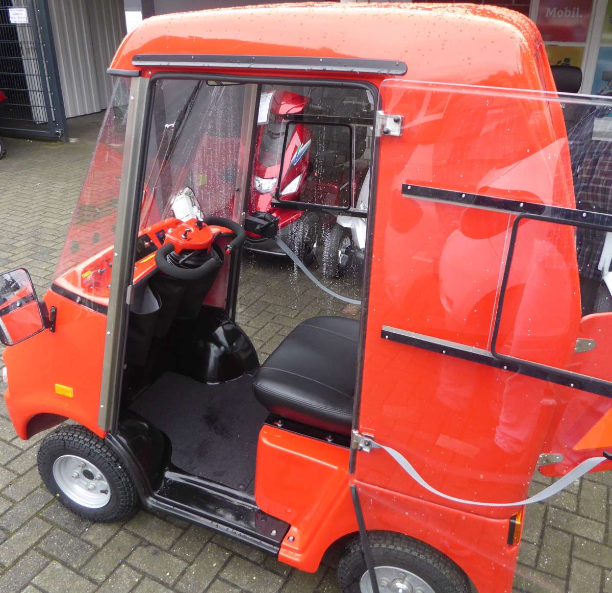 GRAF Carello Kabinenroller 15 km/h Rot | Homann schenken-kochen-wohnen
